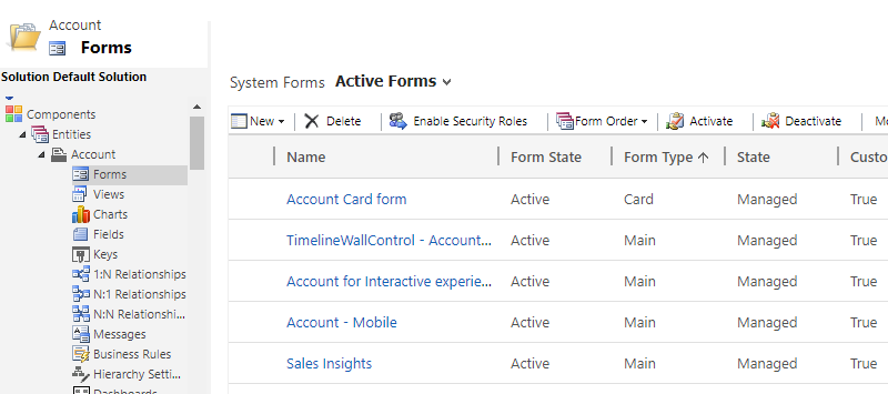 Understand And Build Forms In Microsoft Dynamics Crm Crm Crate