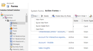 Understand & build forms in Microsoft Dynamics CRM - CRM Crate
