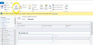 Add tabs & sections in form - CRM Crate
