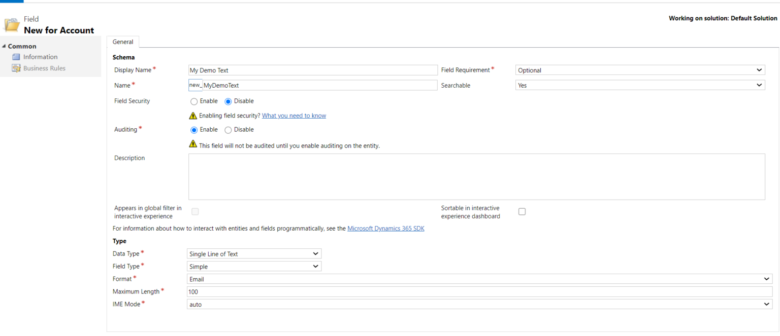 Understanding Different Types Of Fields In Crm Dynamics 365 Crm Crate