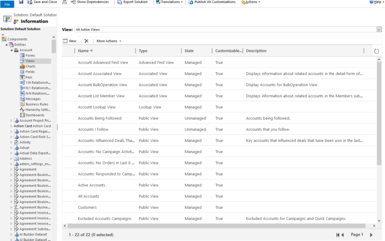 How to create a System view in Microsoft CRM? - CRM Crate