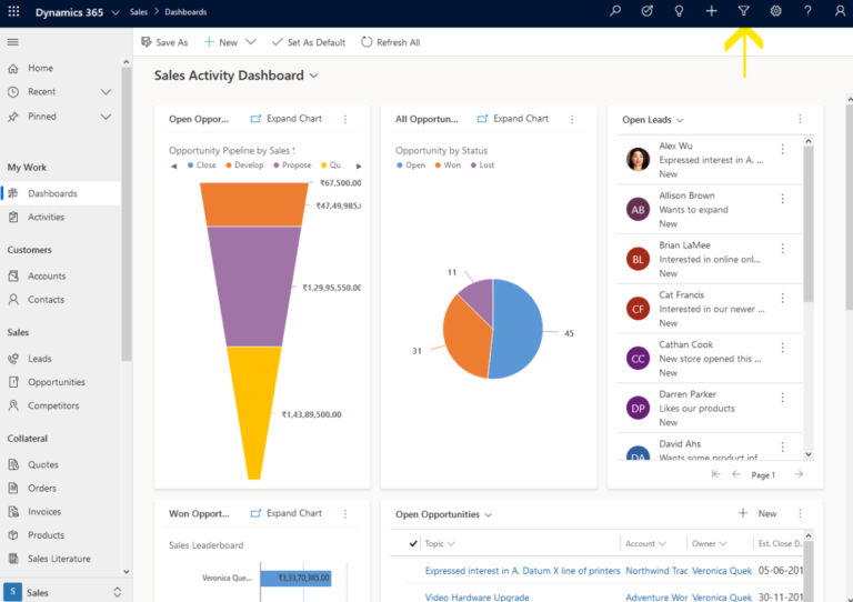 Different types of searches in Microsoft CRM 365 - CRM Crate