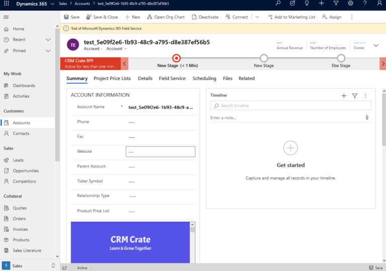 How To Create A Business Process Flow In Crm Crm Crate
