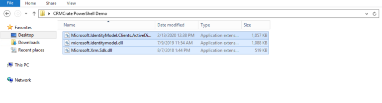 Create a PowerShell project and connect to Microsoft CRM - CRM Crate