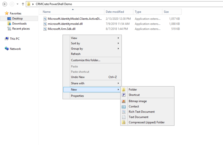 Create a PowerShell project and connect to Microsoft CRM - CRM Crate