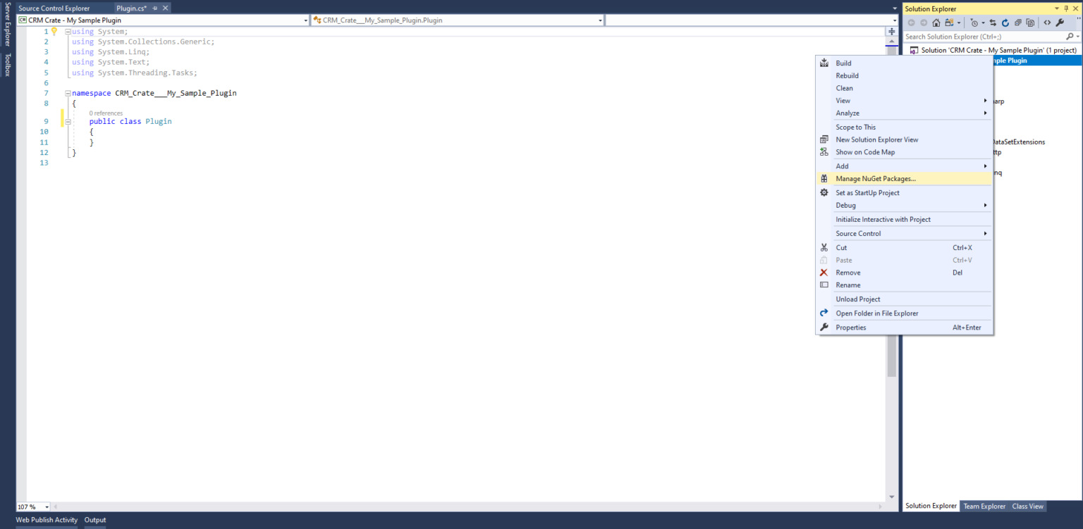 How to develop & register a plugin in Microsoft CRM? - CRM Crate