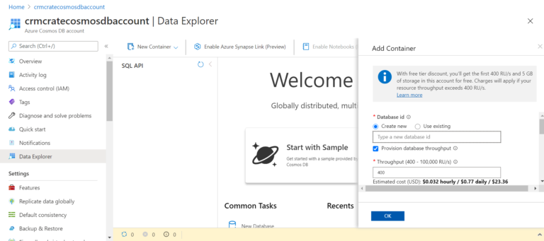 What are database containers in Azure Cosmos DB? - CRM Crate