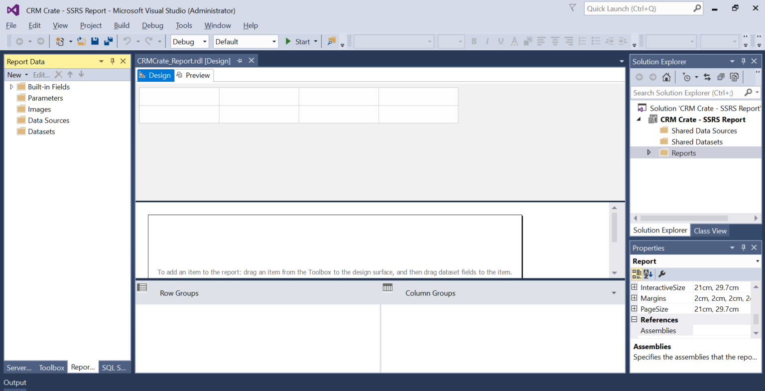 Build A Ssrs Report In Dynamics Crm Step By Step Guide Crm Crate