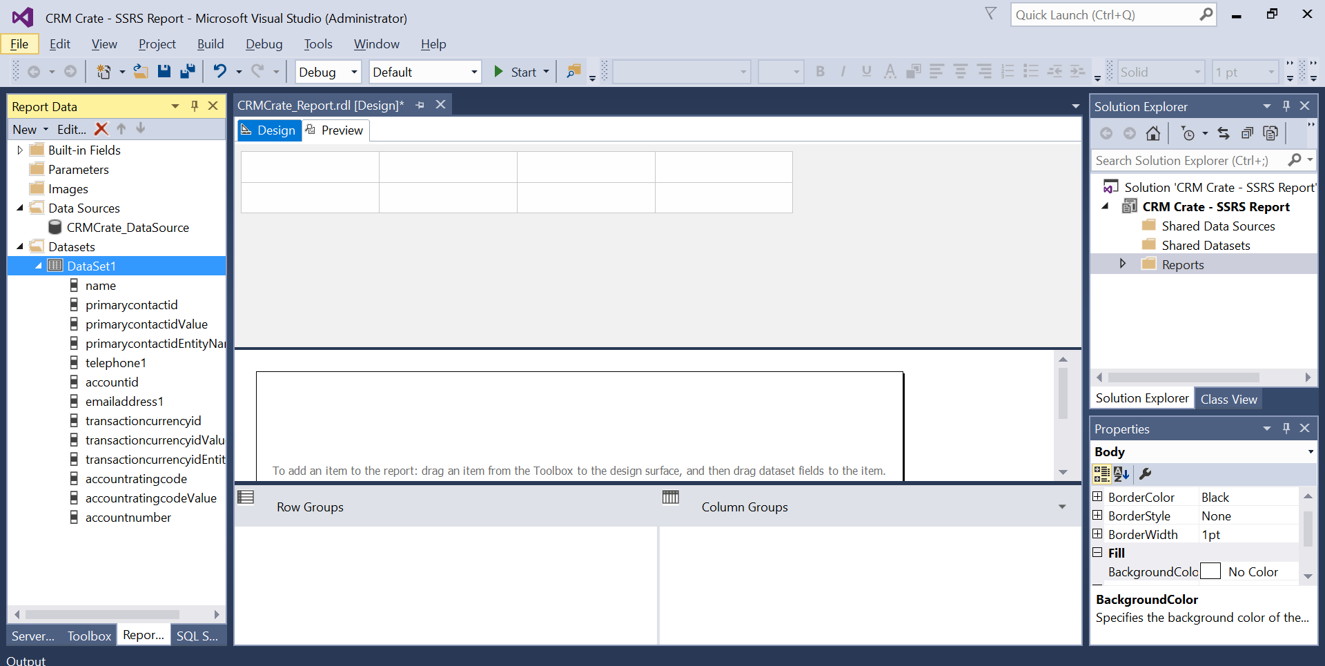 Build a SSRS Report in Dynamics CRM (Step By Step Guide) - CRM Crate