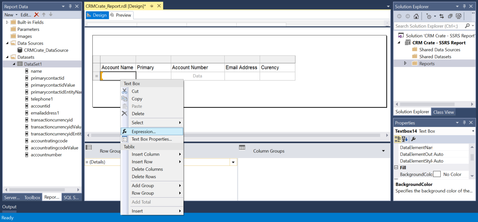 Build a SSRS Report in Dynamics CRM (Step By Step Guide) - CRM Crate