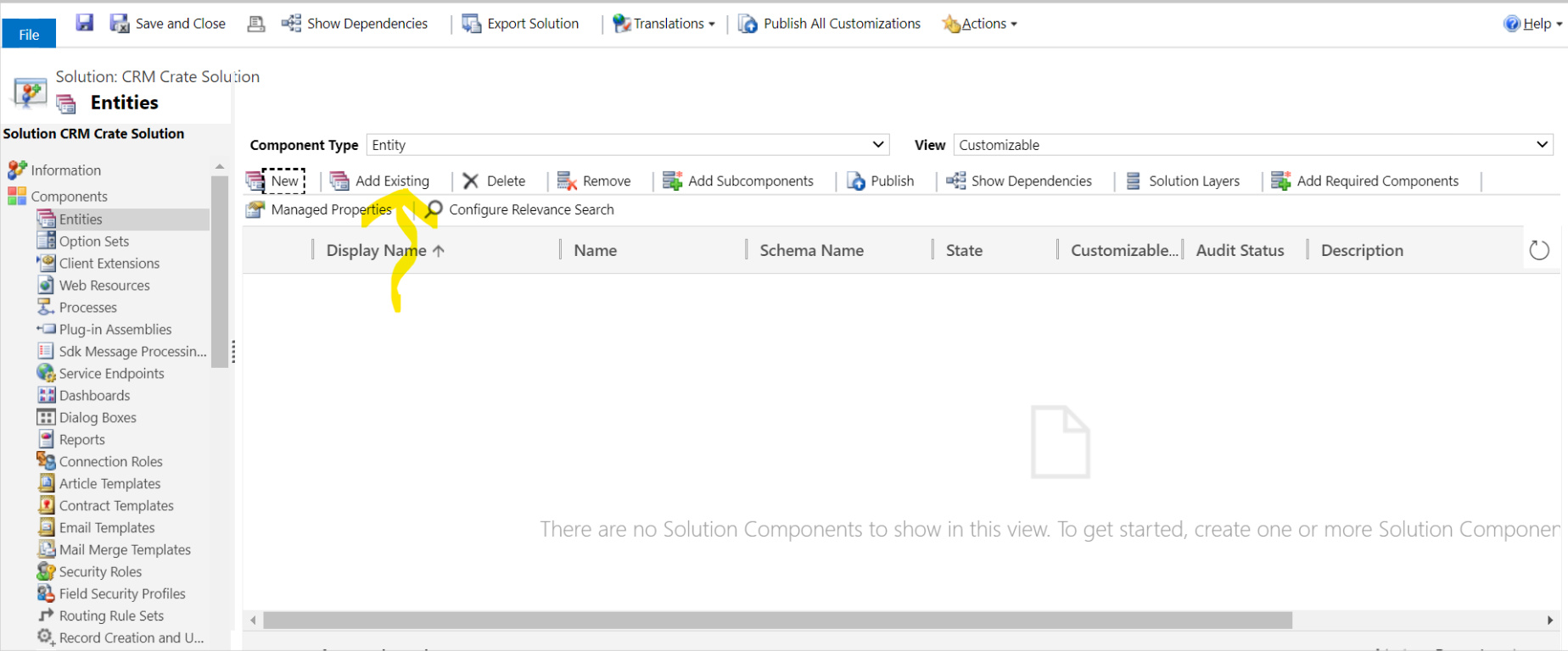 A Complete Tutorial For Solutions In Dynamics 365 Crm Crm Crate 8692