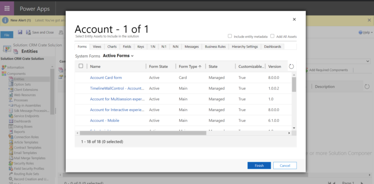 A complete tutorial for Solutions in Dynamics 365 CRM - CRM Crate