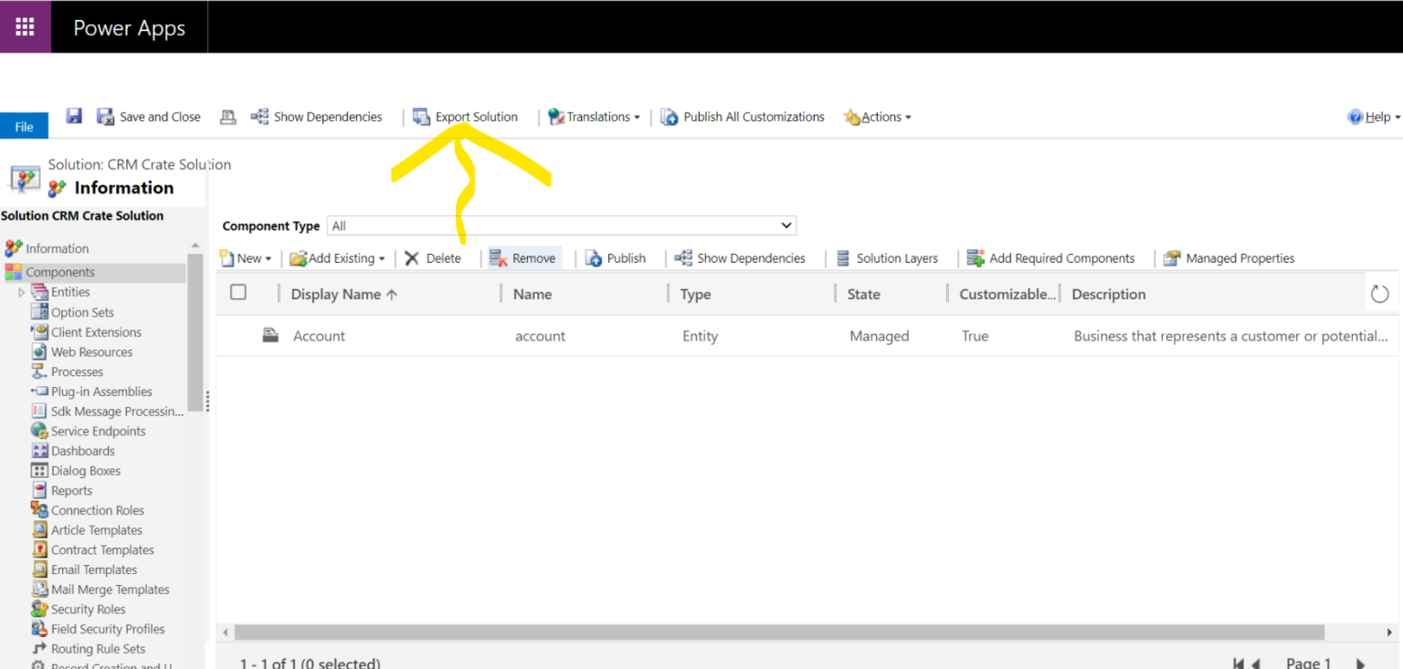 A Complete Tutorial For Solutions In Dynamics 365 Crm Crm Crate