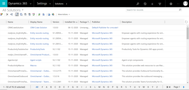 A complete tutorial for Solutions in Dynamics 365 CRM - CRM Crate