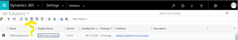 A complete tutorial for Solutions in Dynamics 365 CRM - CRM Crate