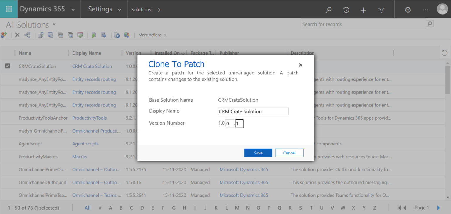 A complete tutorial for Solutions in Dynamics 365 CRM - CRM Crate