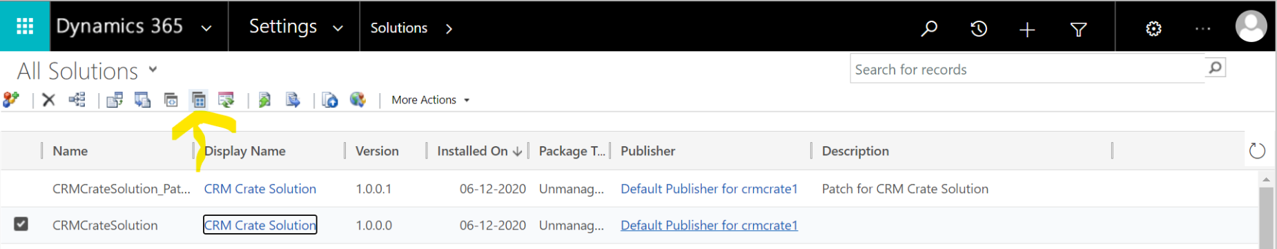 A Complete Tutorial For Solutions In Dynamics 365 Crm Crm Crate