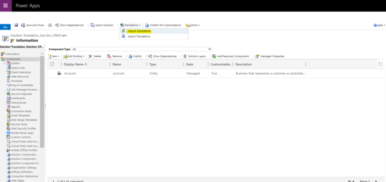 Exporting And Importing Translations In Dynamics 365 Crm Crm Crate