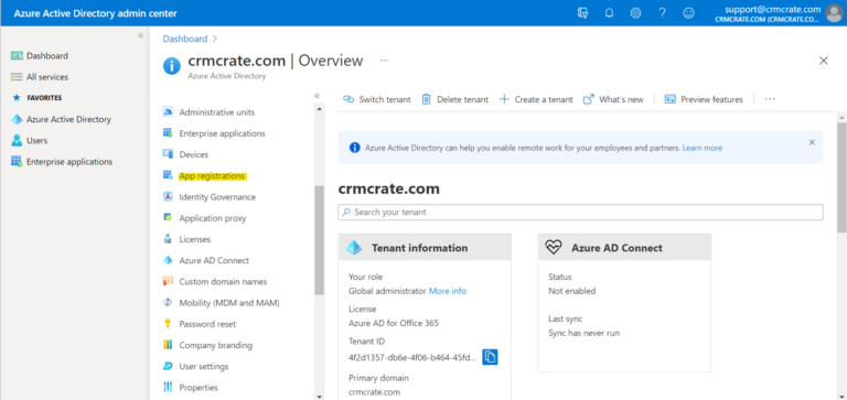Create an Application User in Microsoft Dynamics 365 CRM - CRM Crate