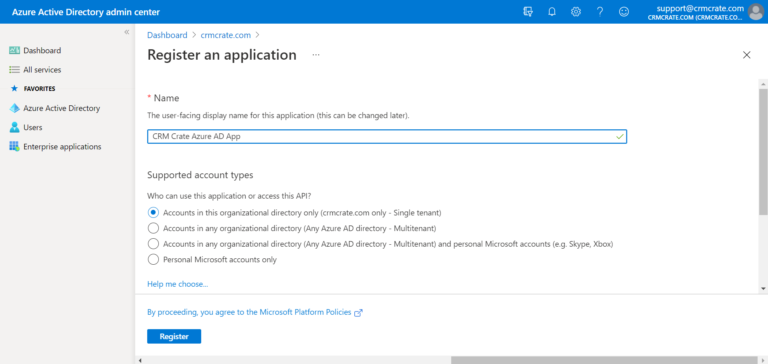 Create An Application User In Microsoft Dynamics 365 Crm Crm Crate