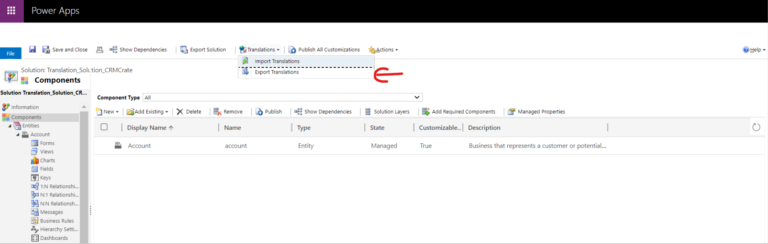 Exporting & Importing translations in Dynamics 365 CRM - CRM Crate
