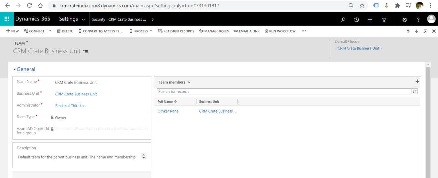 Dynamics CRM - How to display the dashboards according to Business ...