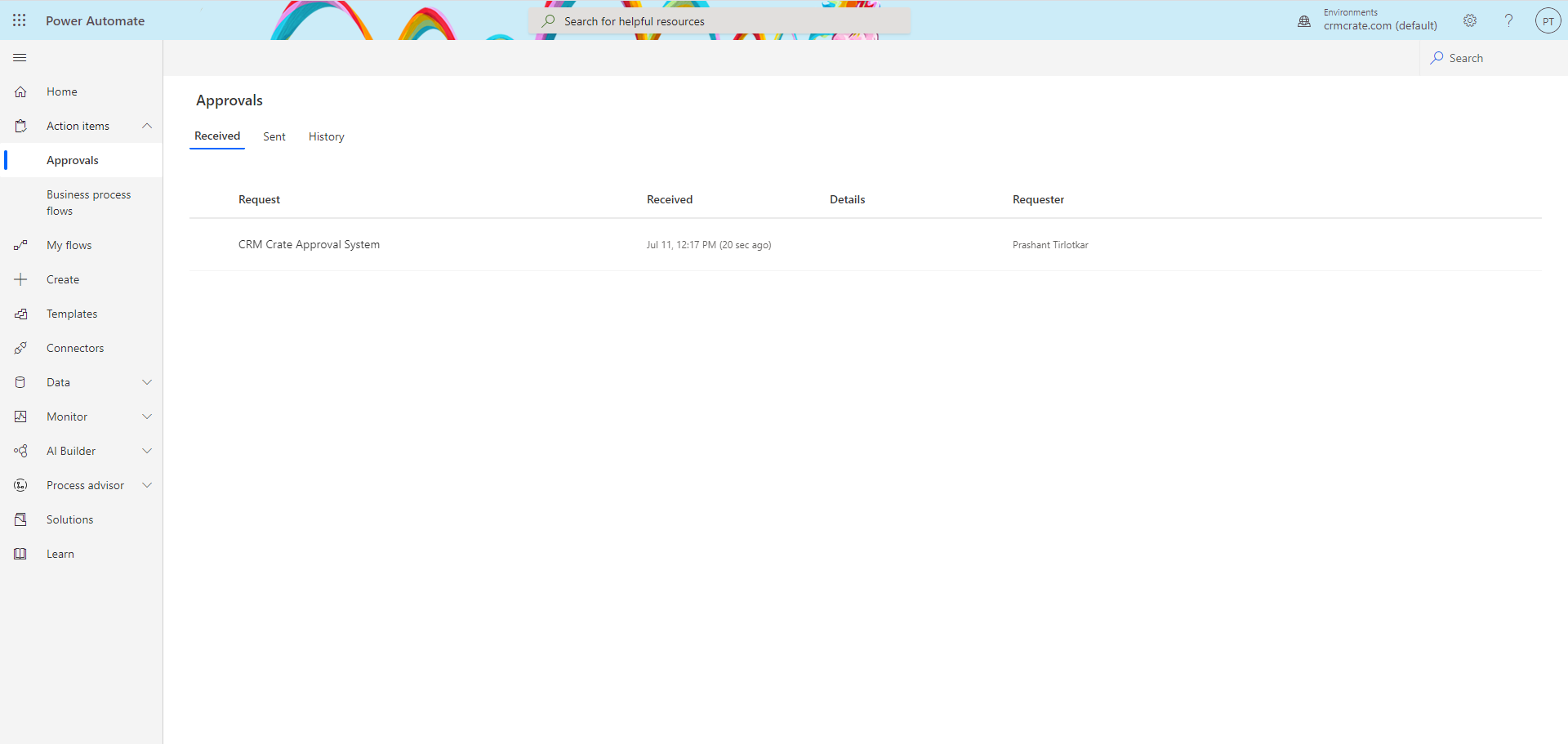 Dynamics 365 Create An Approval Process Using Power Automate In Crm Crm Crate