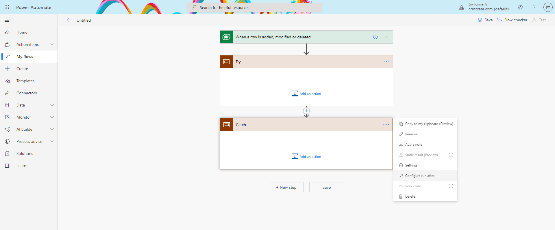 Understanding & implementing the Try & Catch in the Power Automate ...
