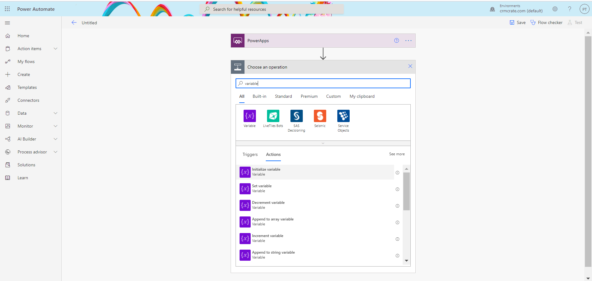 How To Call The Power Automate Flow From The Canvas App Crm Crate