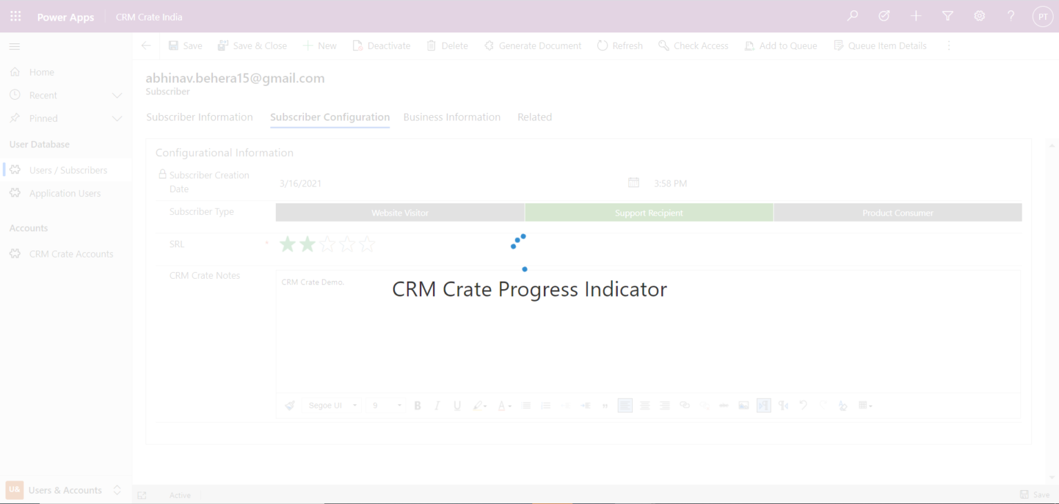 How to display a progress indicator or loading screen in Dynamics 365 ...