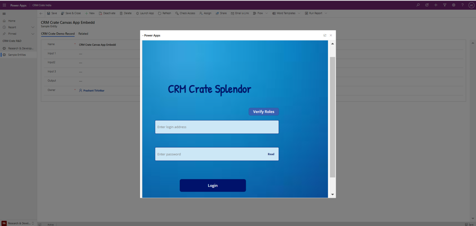 How to retrieve user's security roles in Canvas App? - CRM Crate