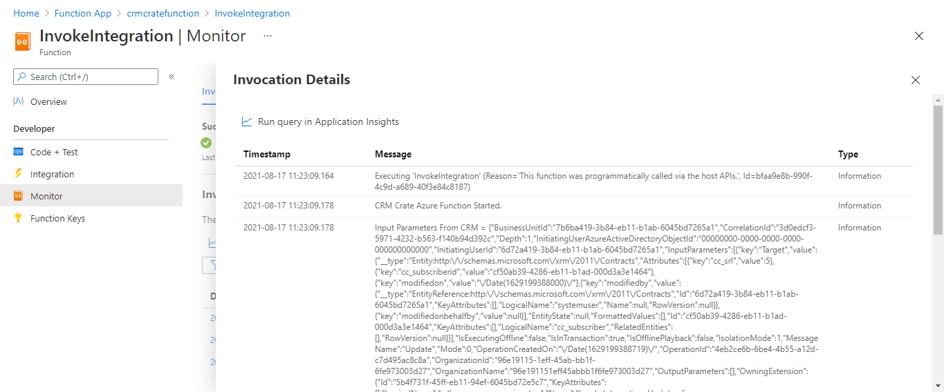 Integrating Dynamics 365 With Webhooks And Azure Function Crm Crate 0868