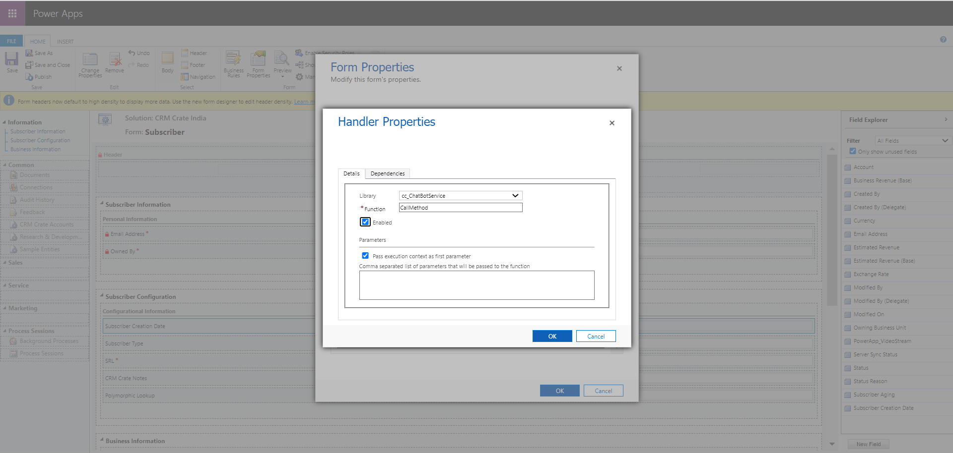 Embed a Power Virtual Agent (Bot) into the Dynamics 365 form - CRM Crate
