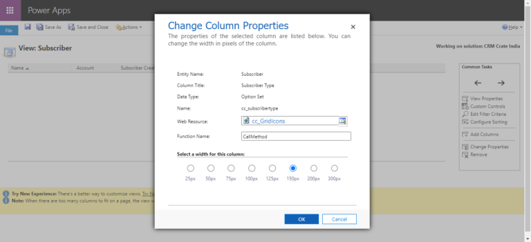 Adding custom icons to a View & Grid in Dynamics 365 - CRM Crate