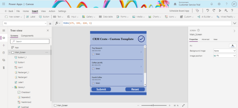 How to embed a Canvas App in the Schedule Board of Dynamics 365? - CRM ...