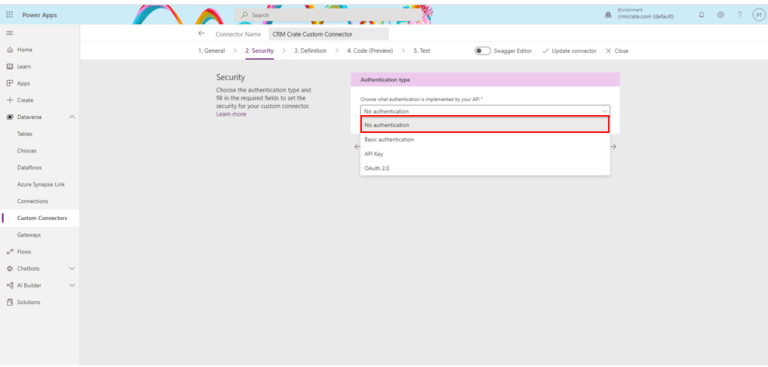 Creating And Using A Custom Connector In Canvas App Power Platform Crm Crate