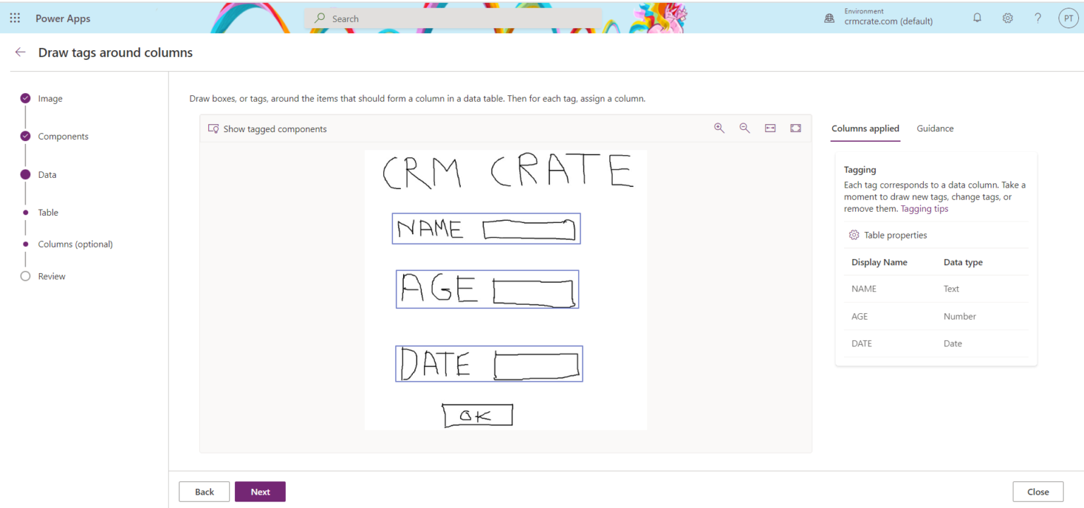 Power Apps | Creating a new Canvas App from an image - CRM Crate