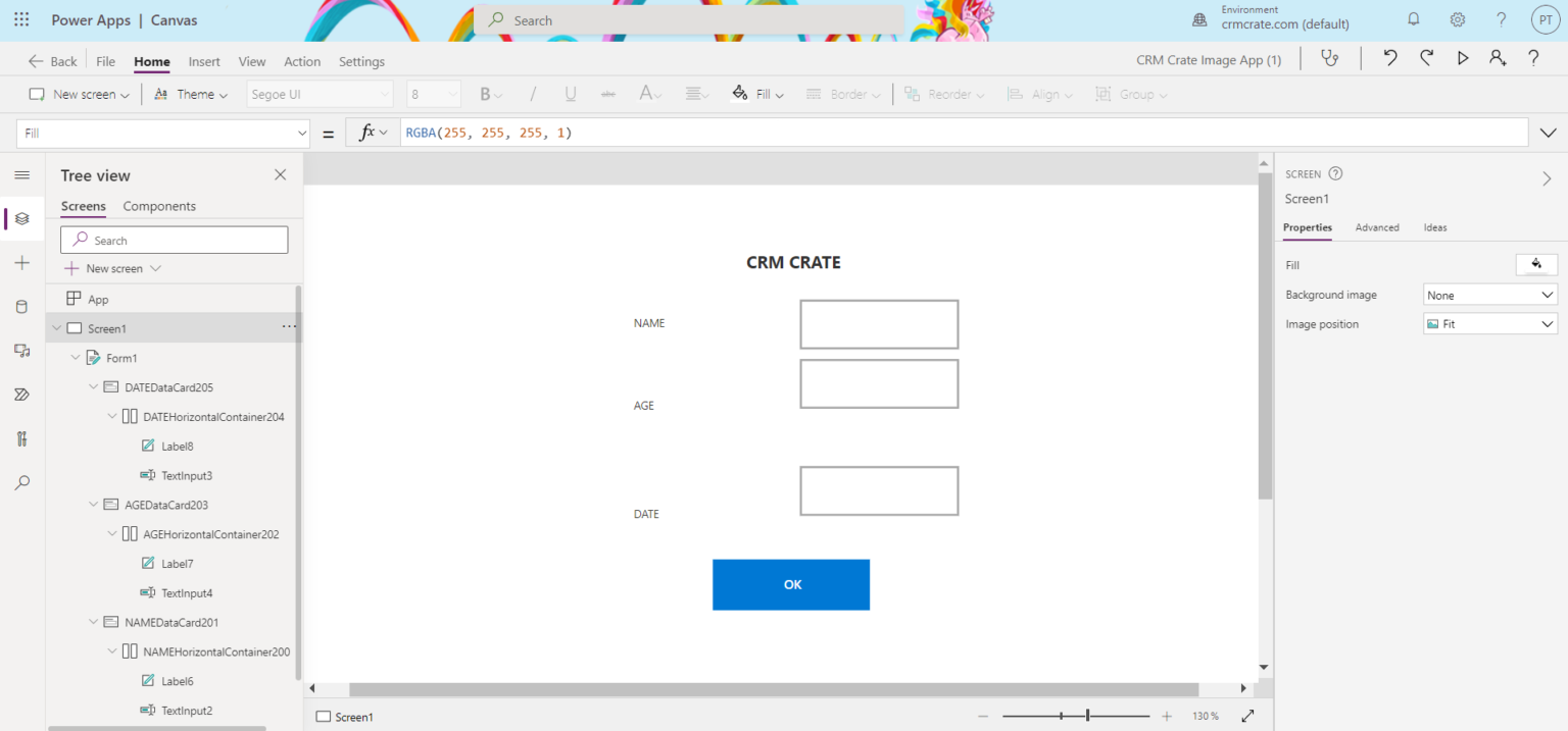 Power Apps | Creating a new Canvas App from an image - CRM Crate