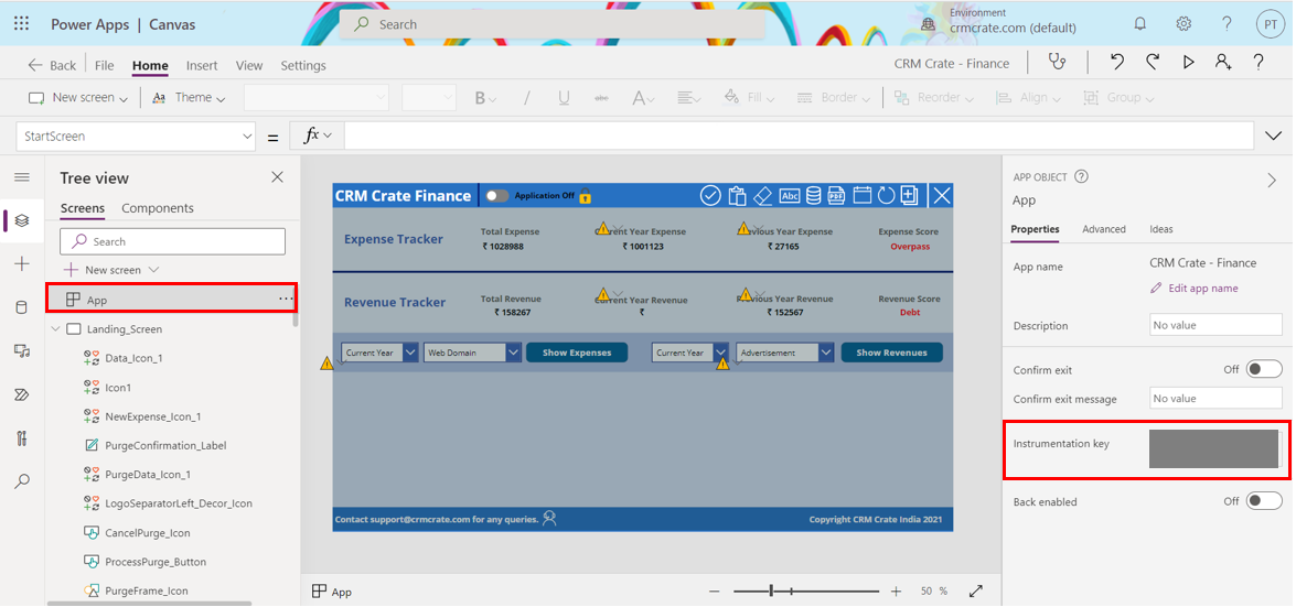 Monitor a Canvas App with Azure Application Insights - CRM Crate