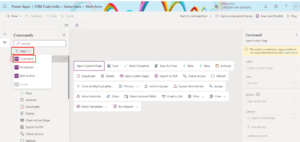 Hide / Show command buttons in Model Driven App using Power FX formula - CRM Crate