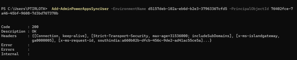 How To Force Sync An User In Dynamics 365 Using Powershell Script Crm Crate