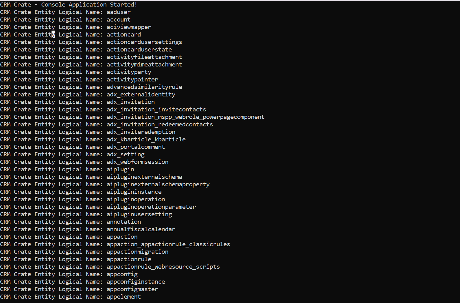 How To Retrieve Entity Table Metadata In Power Apps Using Sdk For
