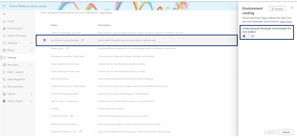 How to restrict users from creating new environments in Power Apps ...