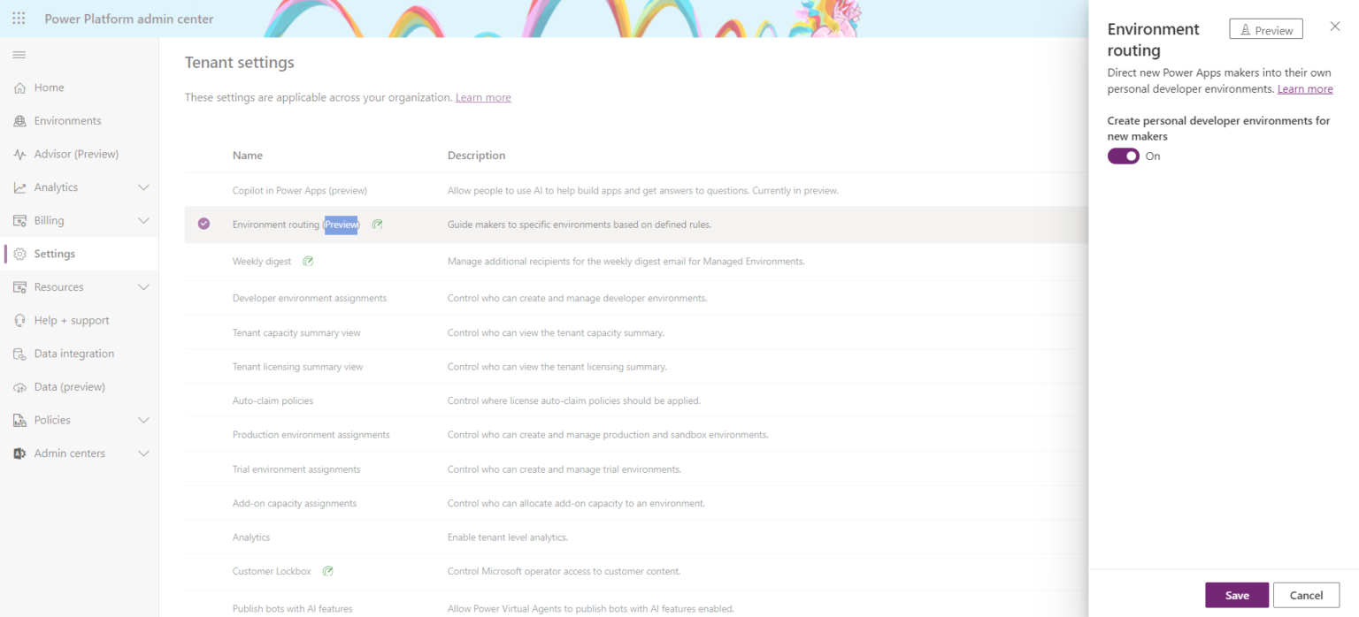 Understand and enable default environment routing in Power Platform - CRM Crate