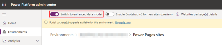 What is an Enhanced Data Model in Microsoft Power Pages? - CRM Crate