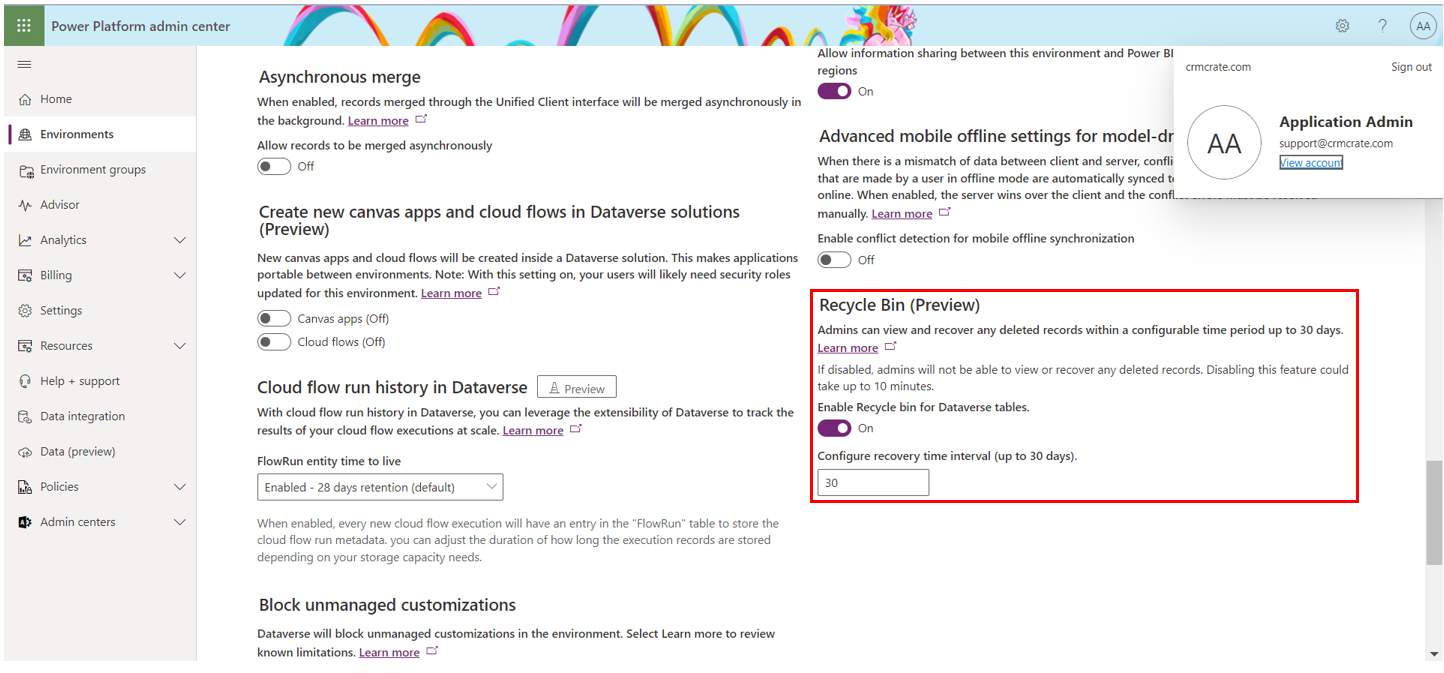 Restore Lost Data Recover Deleted Table Rows In Power Apps