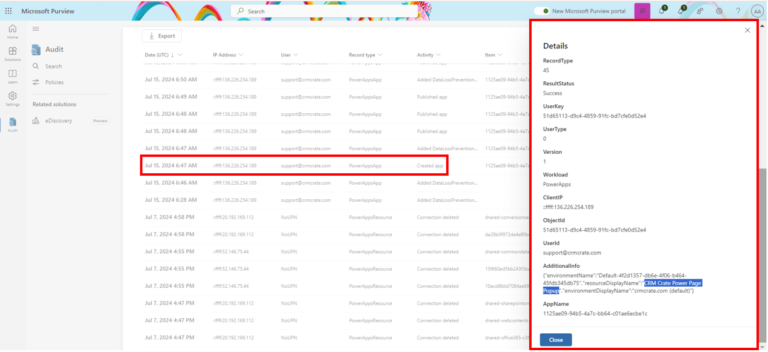 Learn to audit Power Platform activities using Microsoft Purview - CRM ...