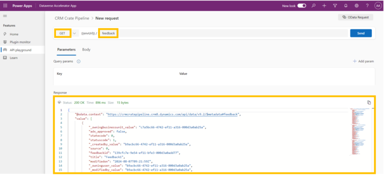 Test & experiment with Dataverse using the Web API Playground - CRM Crate